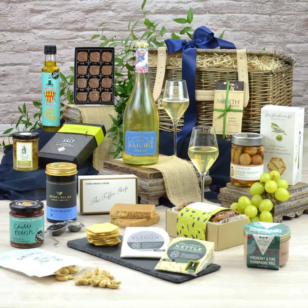 Alcohol Free Luxury Food Hamper by Heather and Bale