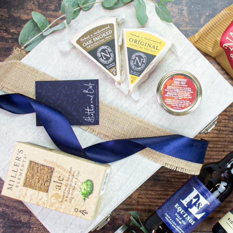 Hadrian Real Ale and Cheese Hamper - Heather and Bale