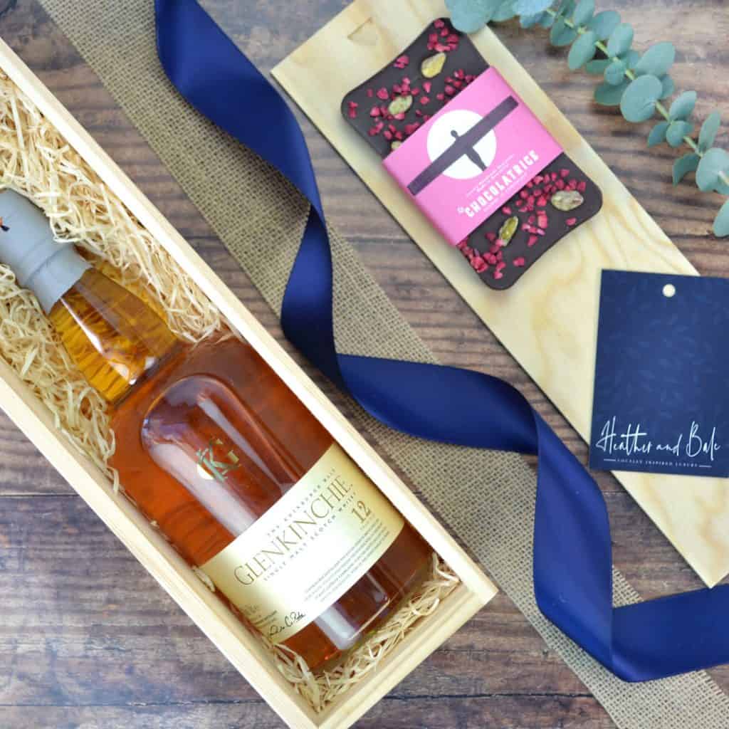 Glenkinchie Scotch Box - Luxury Gift Hampers - Heather and Bale