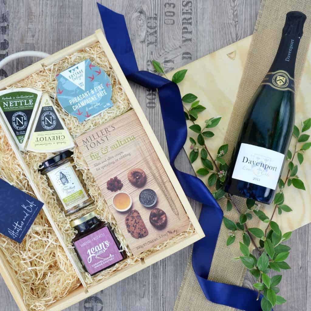 English Wine and Cheese Box | The Ford | Heather and Bale