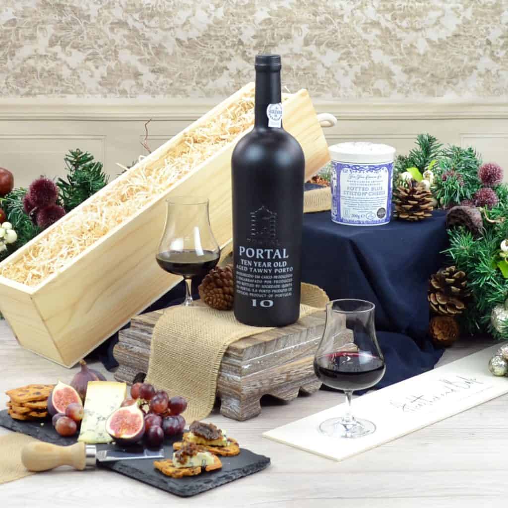 Port and Stilton Box | The Horton | Heather and Bale