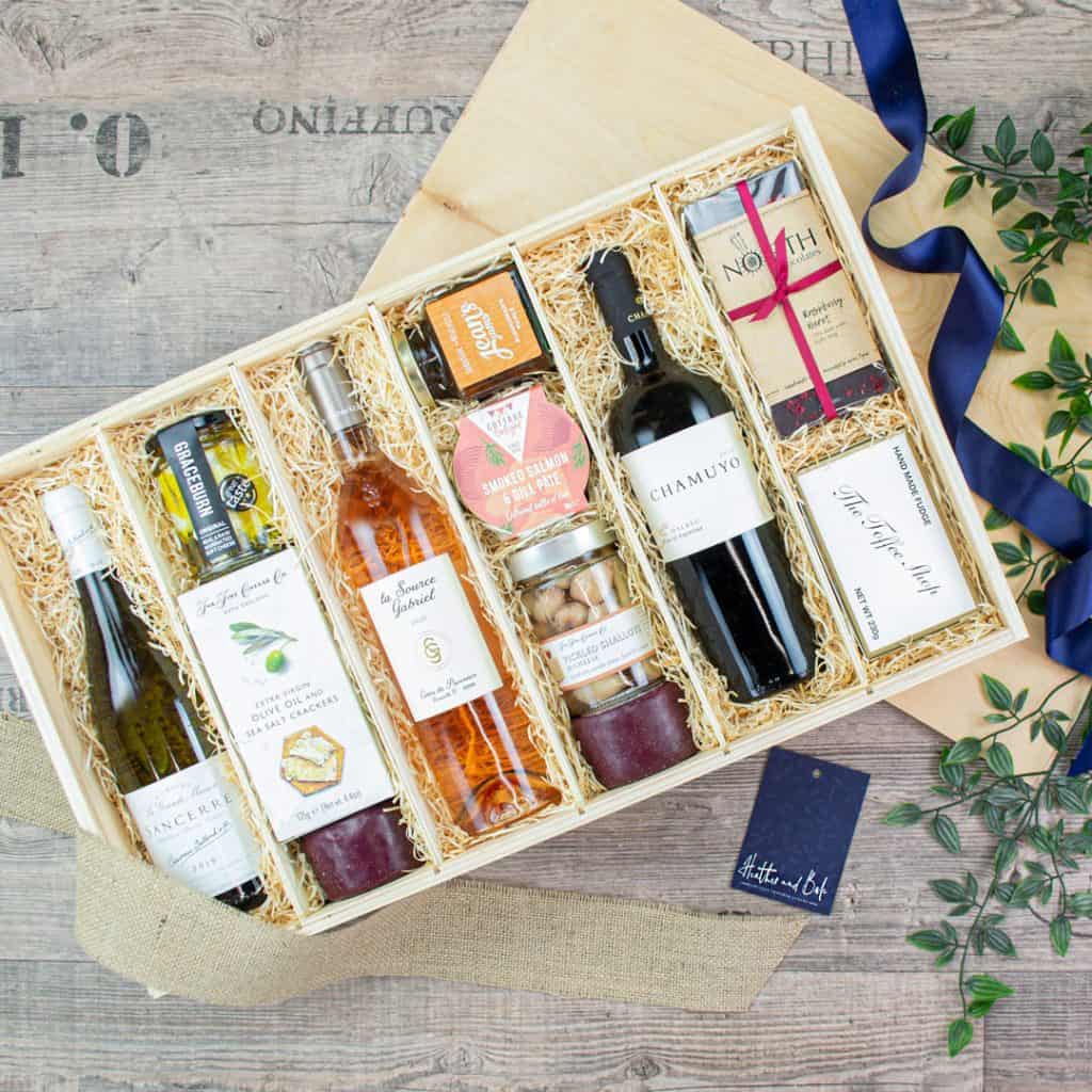 Luxury Wine Hamper | The Harper | Heather and Bale