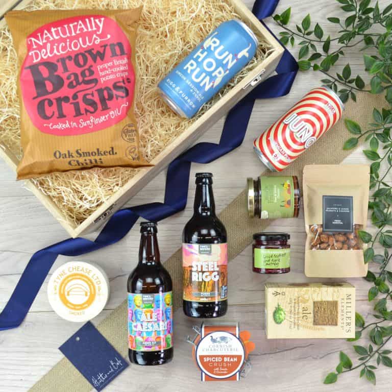 Hadrian Real Ale and Cheese Hamper - Heather and Bale