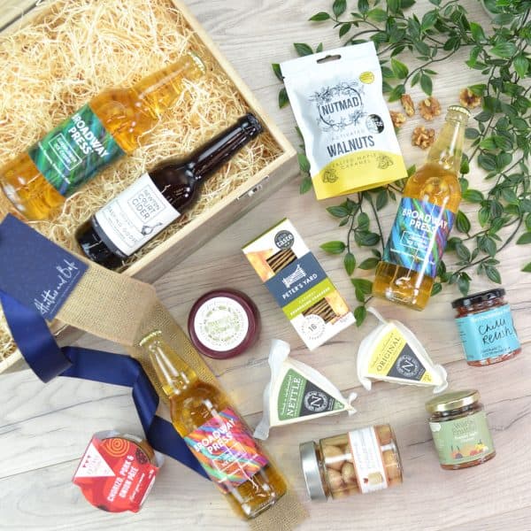 Hadrian Real Ale and Cheese Hamper - Heather and Bale
