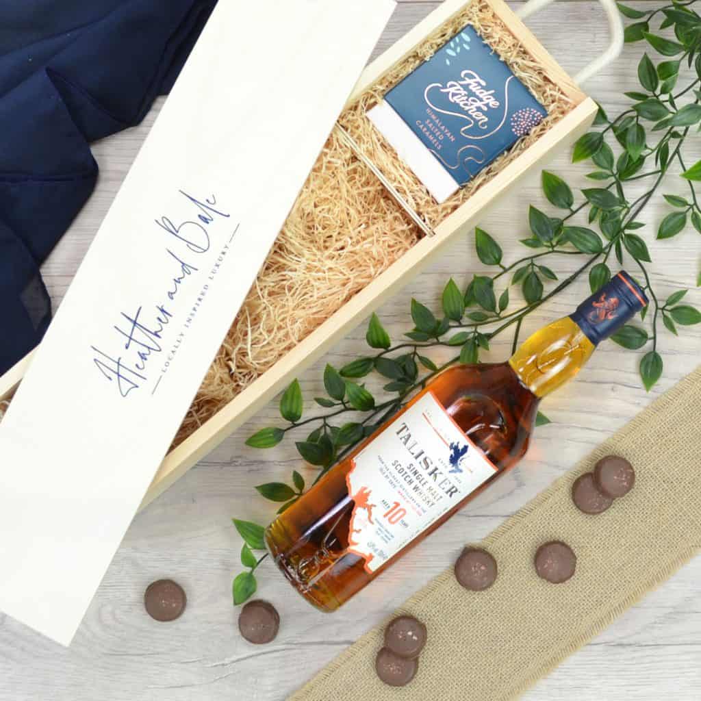 Talisker Whisky and Chocolate Gift Box | Luxury Whisky Hampers
