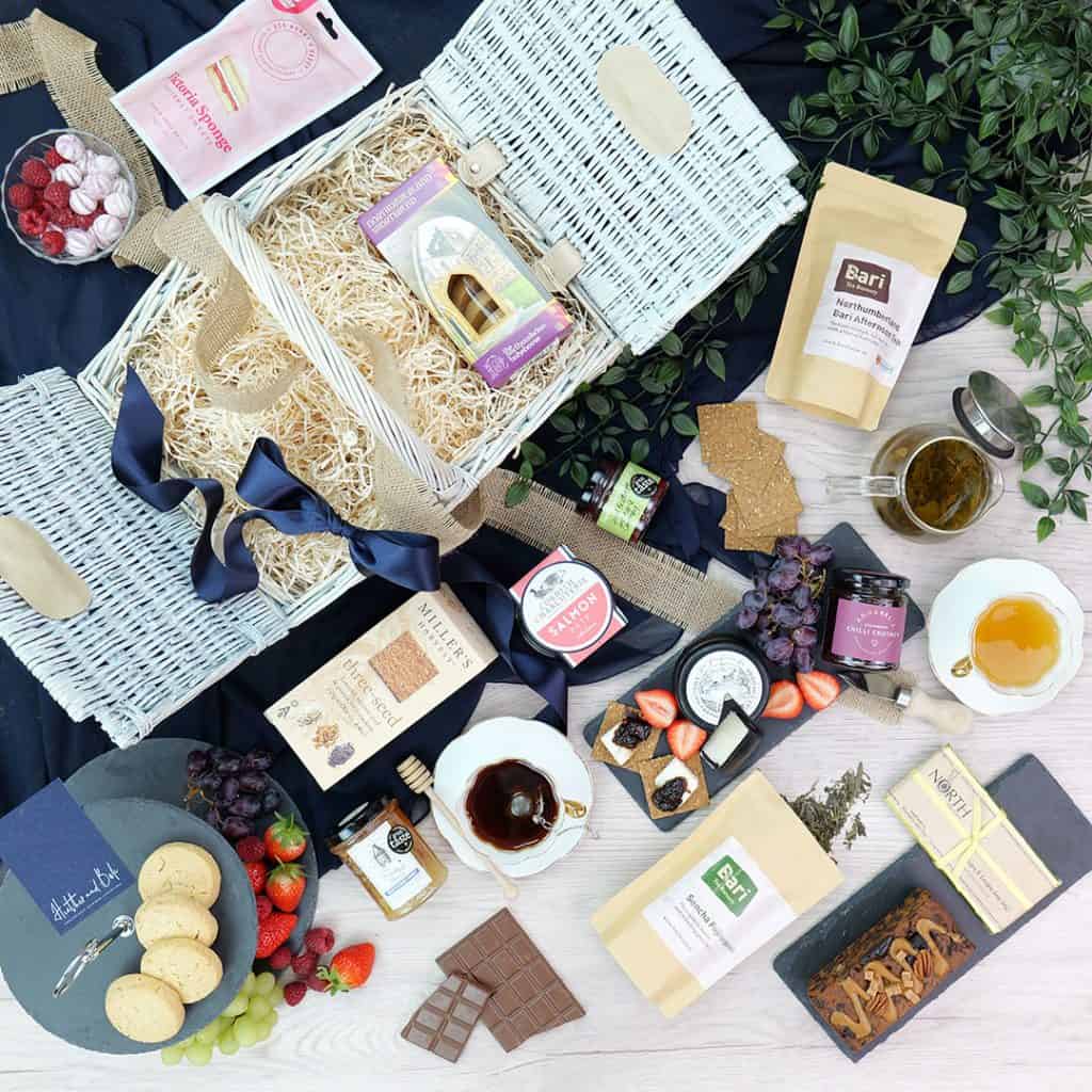 Luxury Tea Hamper, The Easington | Heather and Bale